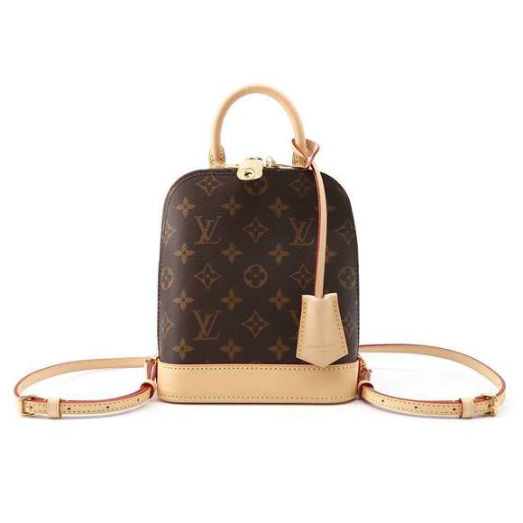 Louis Vuitton | Bags | Louis Vuitton Alma Rucksack Backpack Brown ...